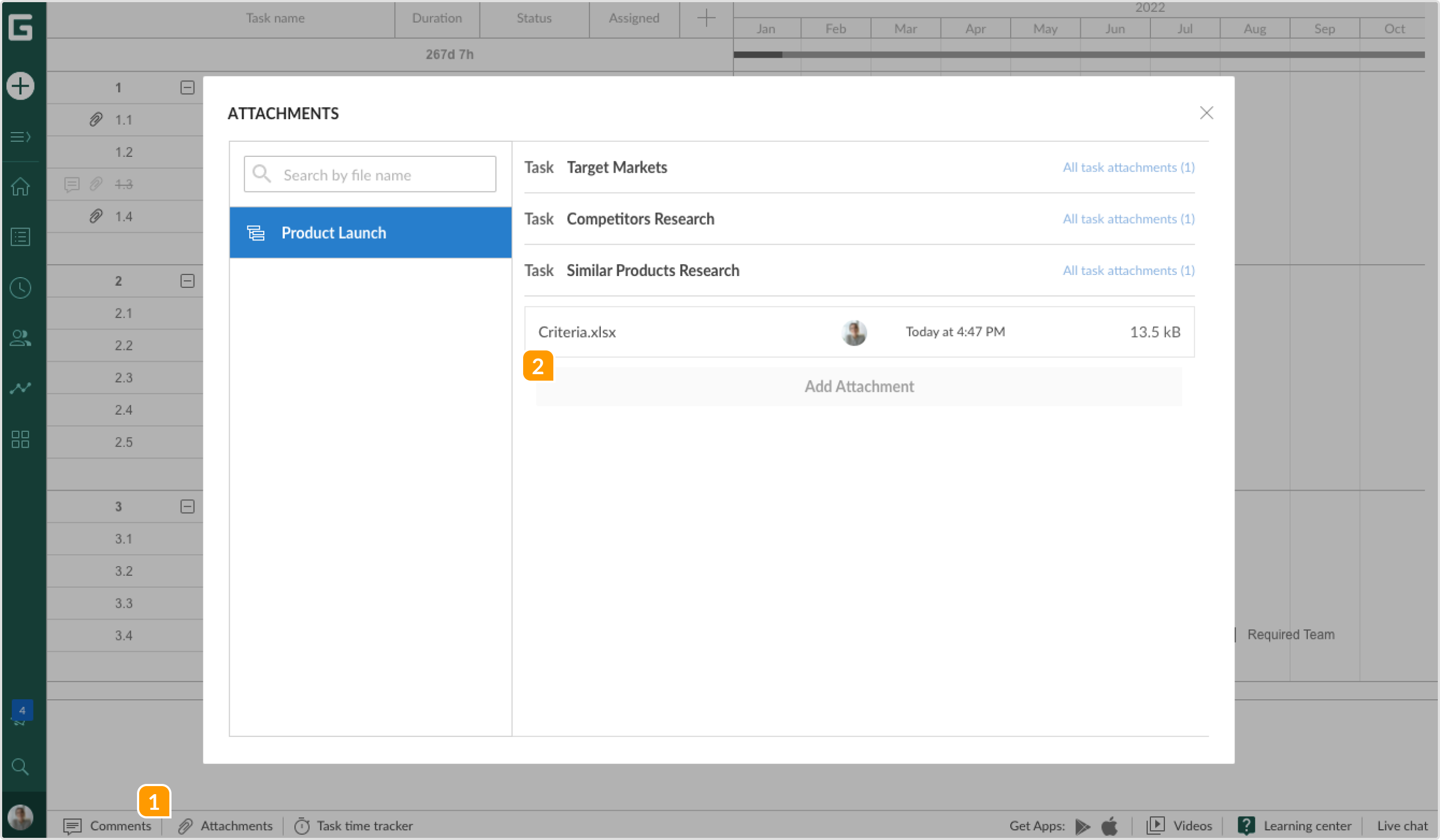 Task settings – GanttPRO Knowledge Base
