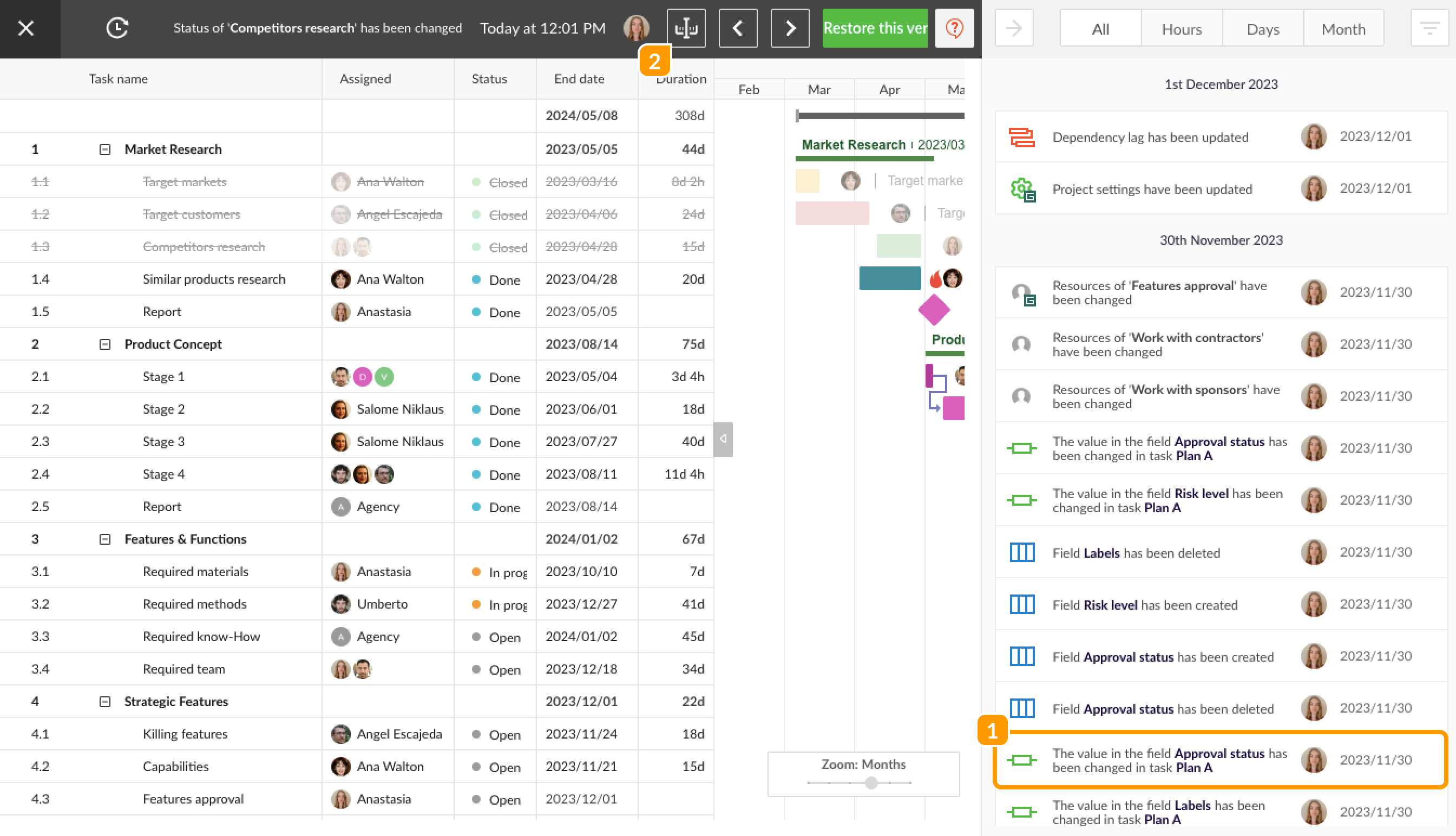 Базовый план – База знаний GanttPRO