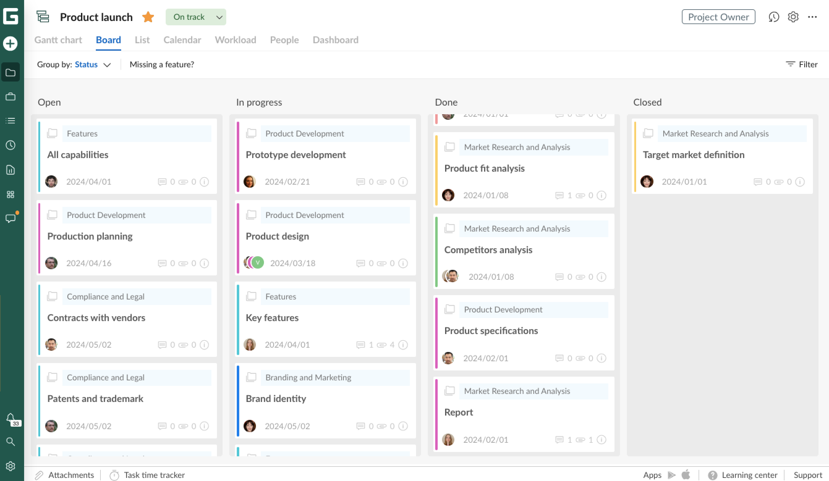 Los básicos de GanttPRO – Base de conocimientos de GanttPRO